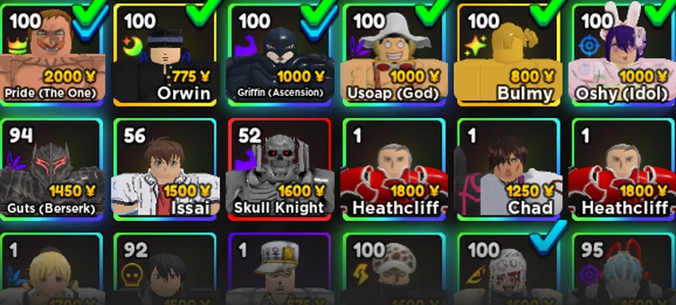 Any tips for my team? (includes my current team and my whole inventory of units) | Fandom