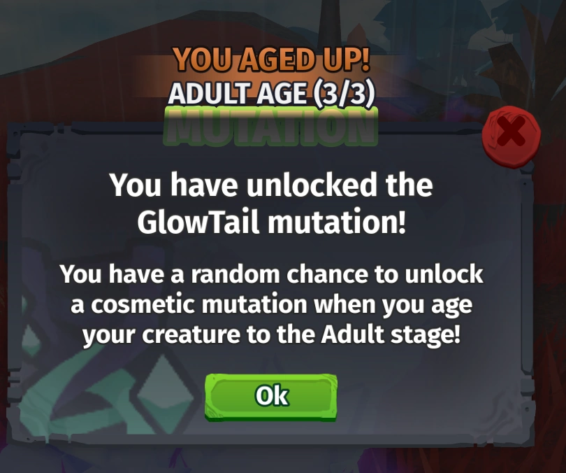 i hope that if i ever get a glowtail, it'll be a creature with a long ...