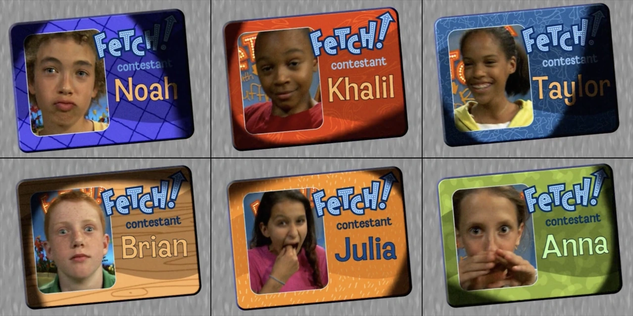 List of FETCH! with Ruff Ruffman Eps. where all 6 FETCHers participate ...