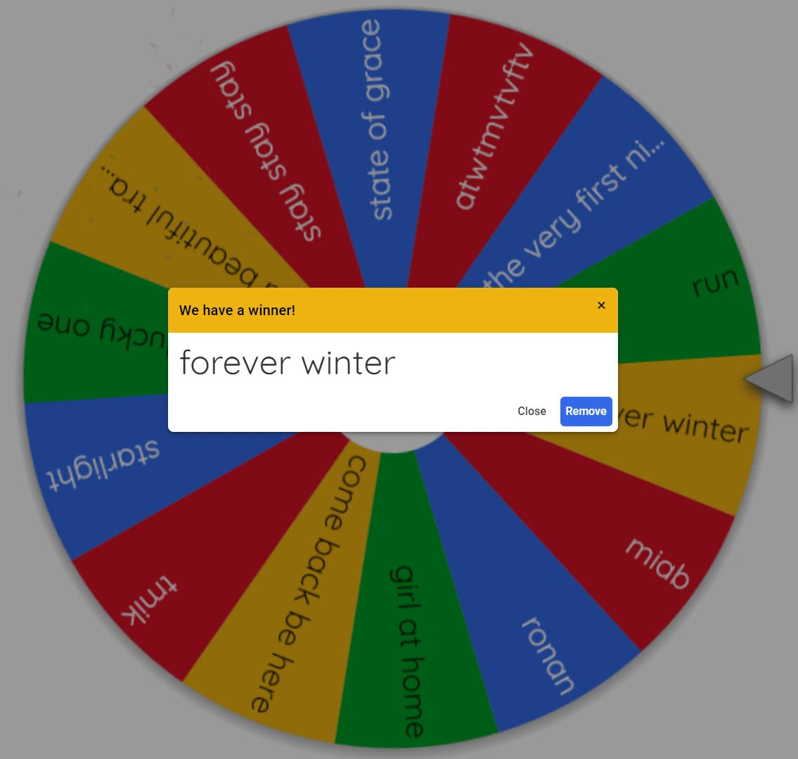 Red wheel elimination round 16 | Fandom