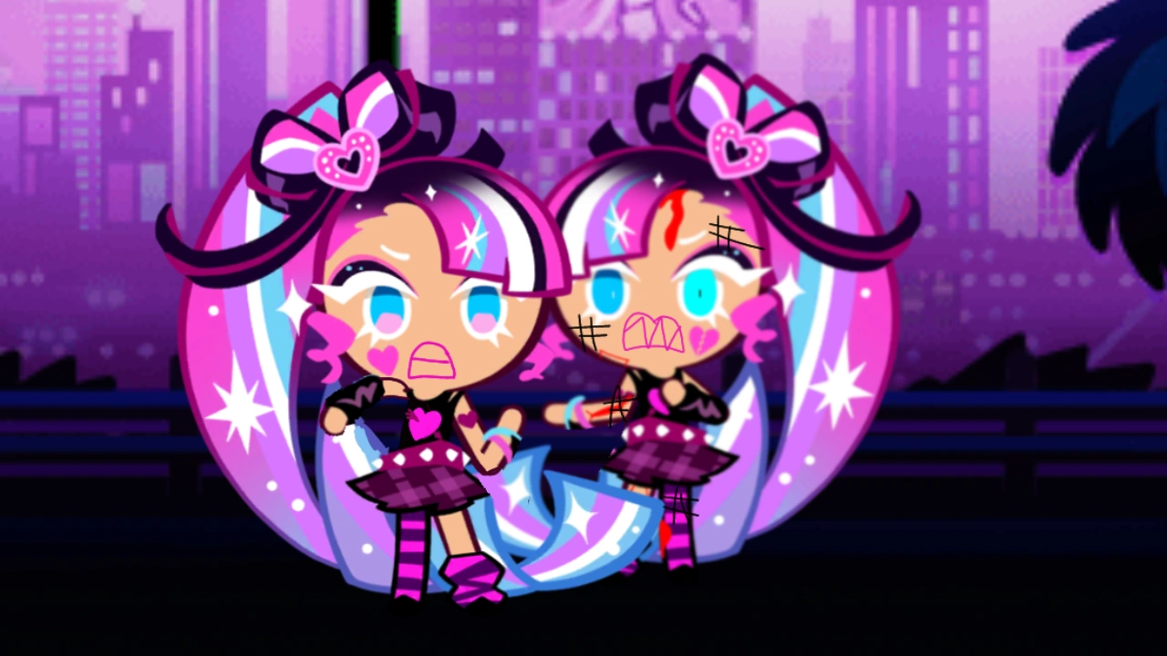 Normal shining glitter cookie vs shadow glitter cookie | Fandom