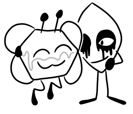 Bee hugs Corrupted File Leafy | Fandom