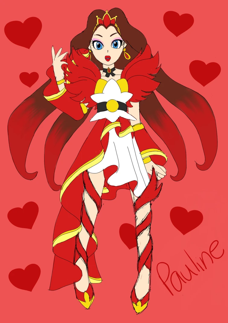 Pauline in Cure Scarlet’s Uniform | Fandom