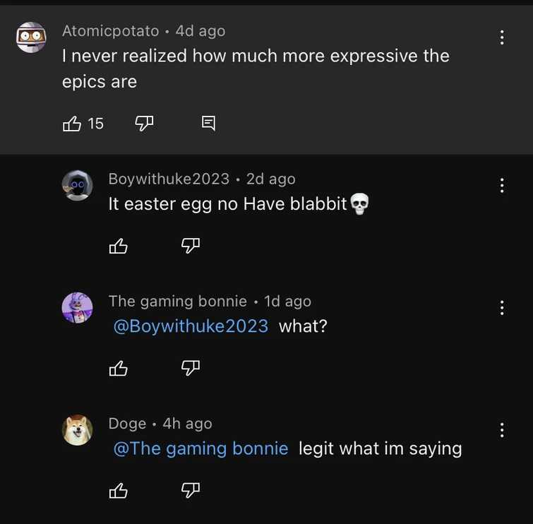 It easter egg no Have blabbit💀 | Fandom