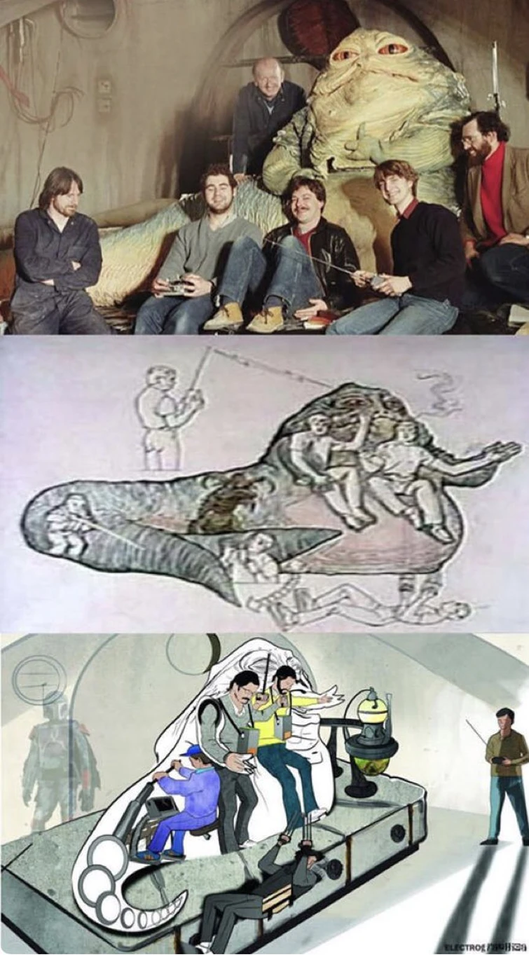 How did Jabba the Hutt look in 1983? | Fandom