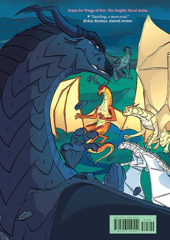 Hardcover back cover of Talons of Power GN is revealed! | Fandom