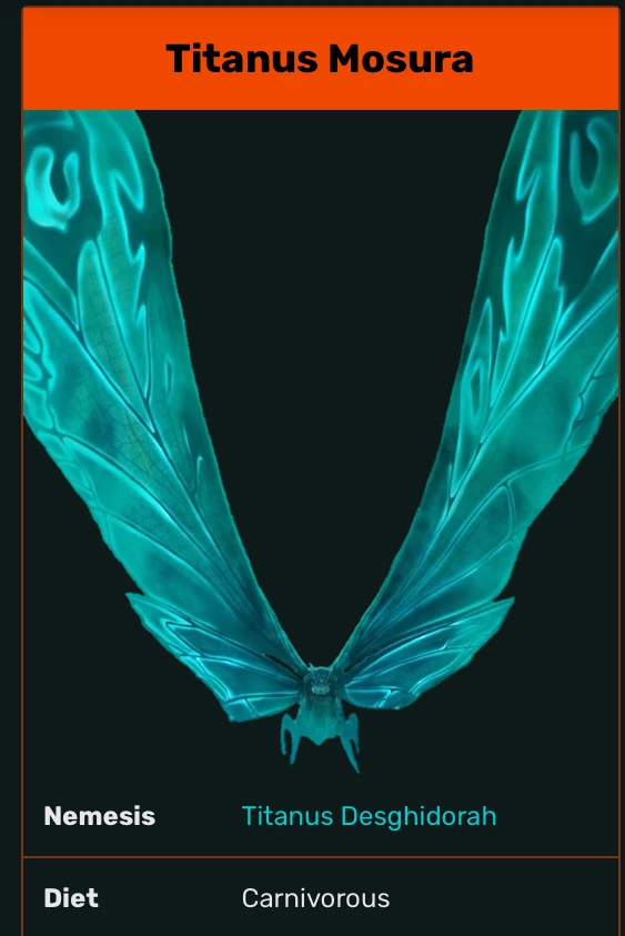 never thought of mothra being carnivorous | Fandom