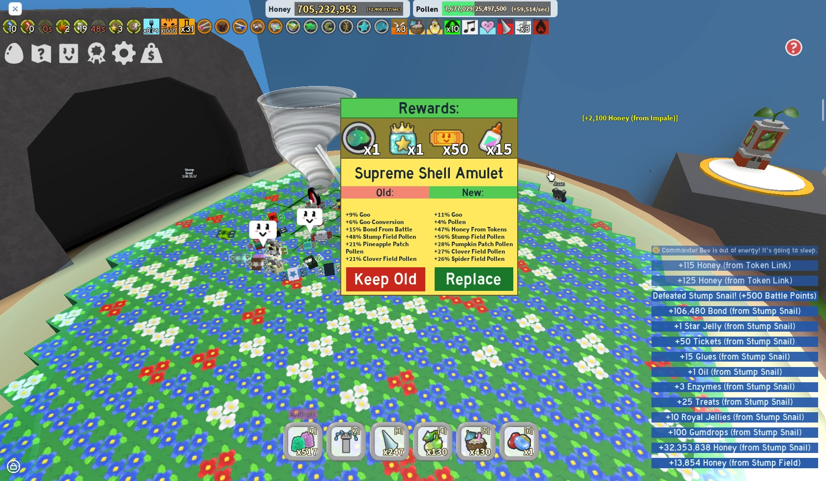 I already have the supreme shell amulet and without supreme star amulet ...