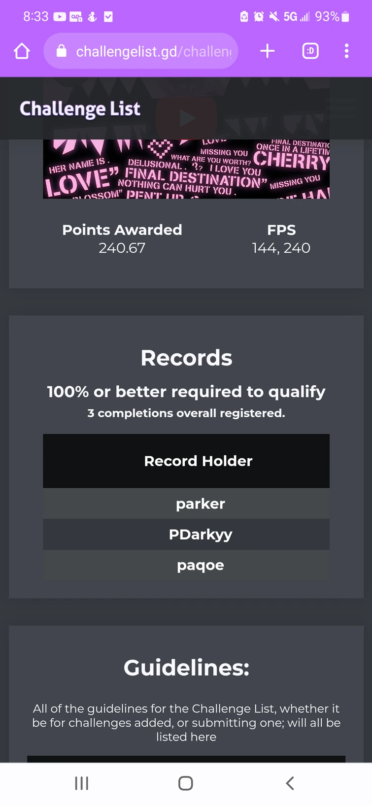 all my completed list challenges (hardest-easiest) | Fandom