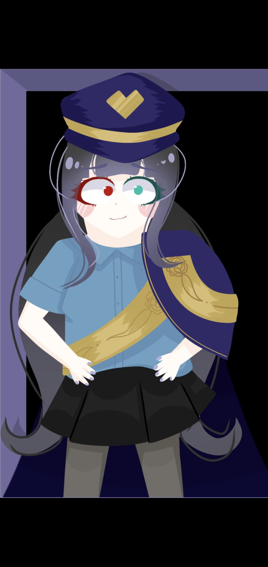 oldest vs newest drawing of my milgram oc | Fandom