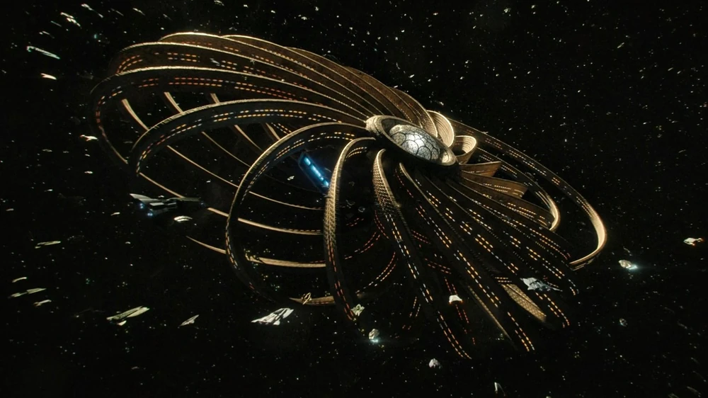 The Baraam: Is it an early prototype of the Pax class space station ...