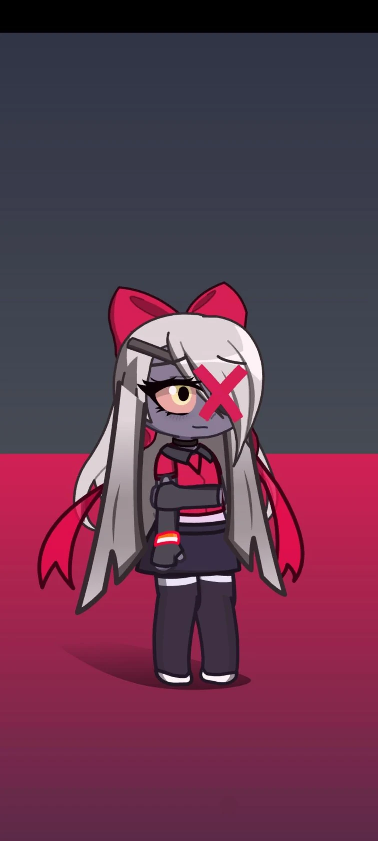 Charlie and Vaggie in GL2 but I changed oc style cuz the other one didn ...