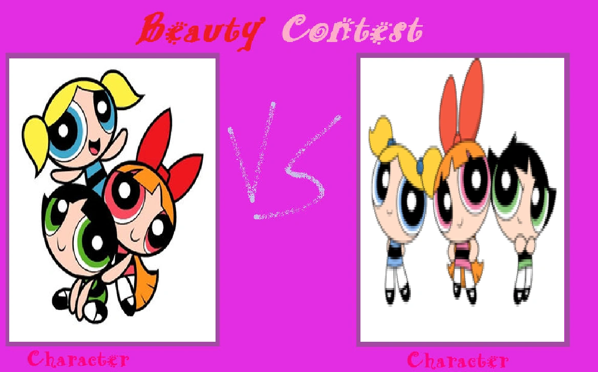 Beauty Contest Meme: Original PPG vs Reboot PPG | Fandom