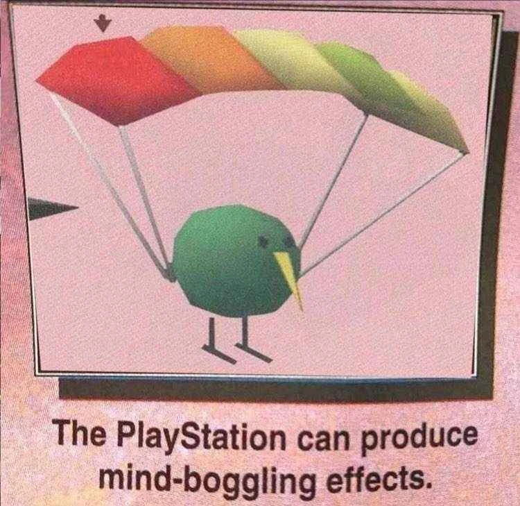 the playstation can produce mind boggling effects | Fandom