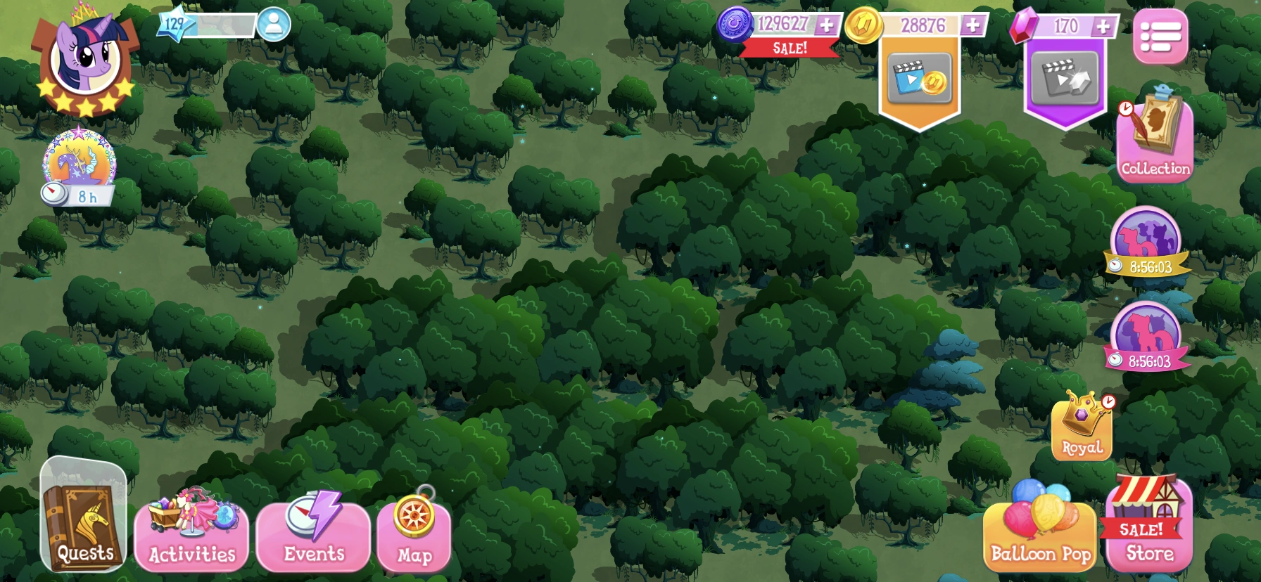 For the future, I hope the Everfree Forest will get more spaces and new ...