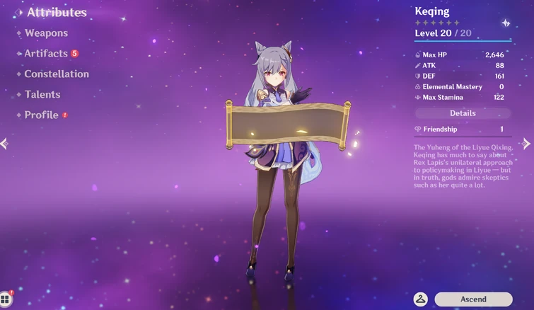 my albedo looking a little ... off (atleast I got her early. on my alt, first event 10 pull ...