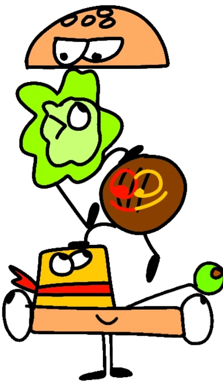 Promotional artwork for Go! Delicious Burger Bastion - #6 | Fandom
