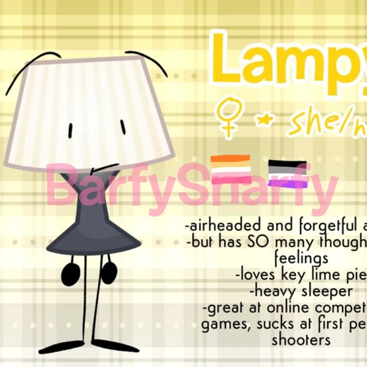 My latest art of my objectsona, Lamp! | Fandom