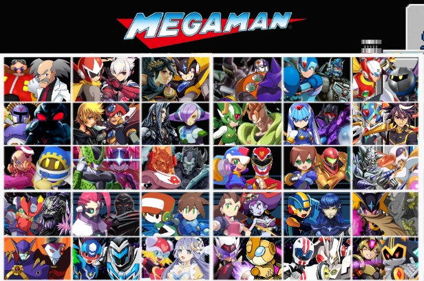I made a large ass Mega Man MU chart | Fandom