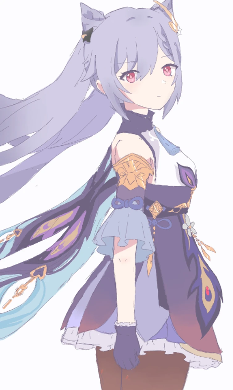 Keqing // art | Fandom