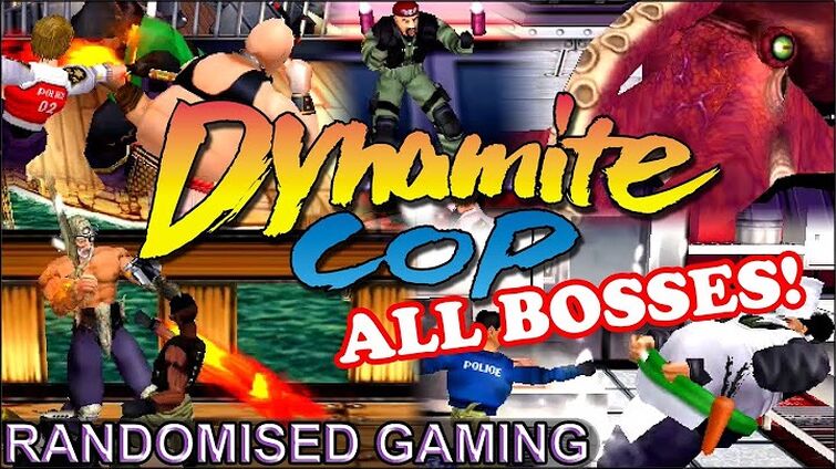 Dynamite Cop - SEGA Dreamcast - All Bosses from Arcade Mode & no deaths ...