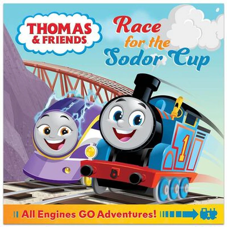 Race for the Sodor cup book. | Fandom