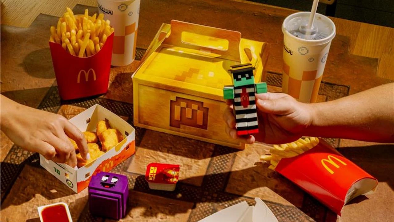 Macca’s Have Built Their Latest Masterpiece: ‘A Minecraft Movie’ Meal ...