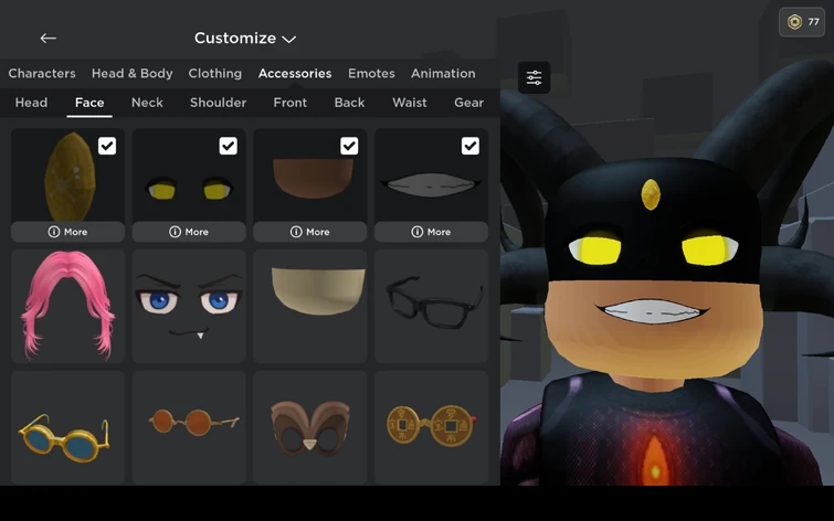 have any items for a darcy cosplay on roblox | Fandom