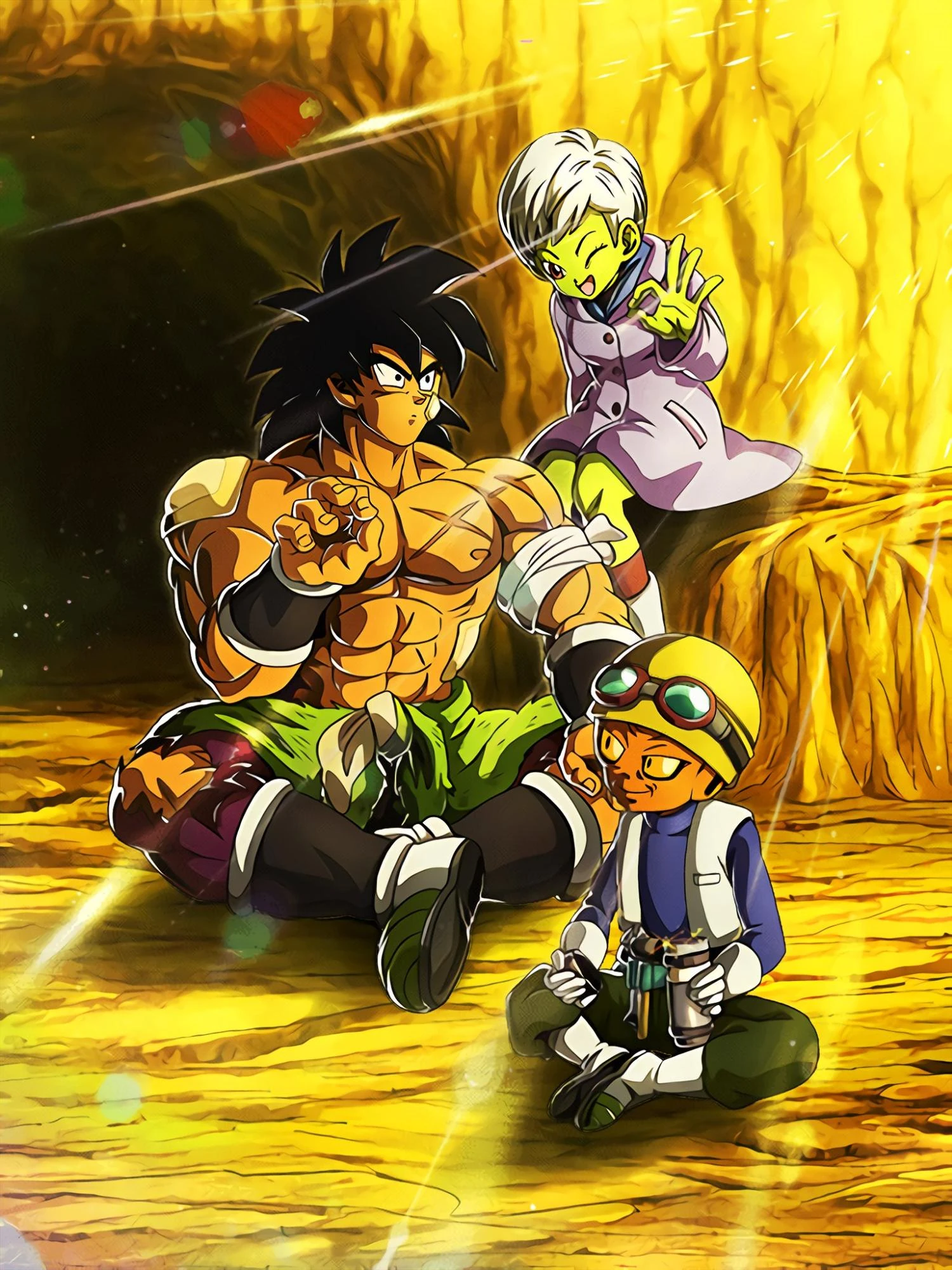 Artwork HD Broly Cheelai & Lemo LR !!! | Fandom