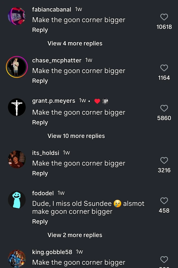 So called "Free thinkers" when they see the Goon Corner; | Fandom