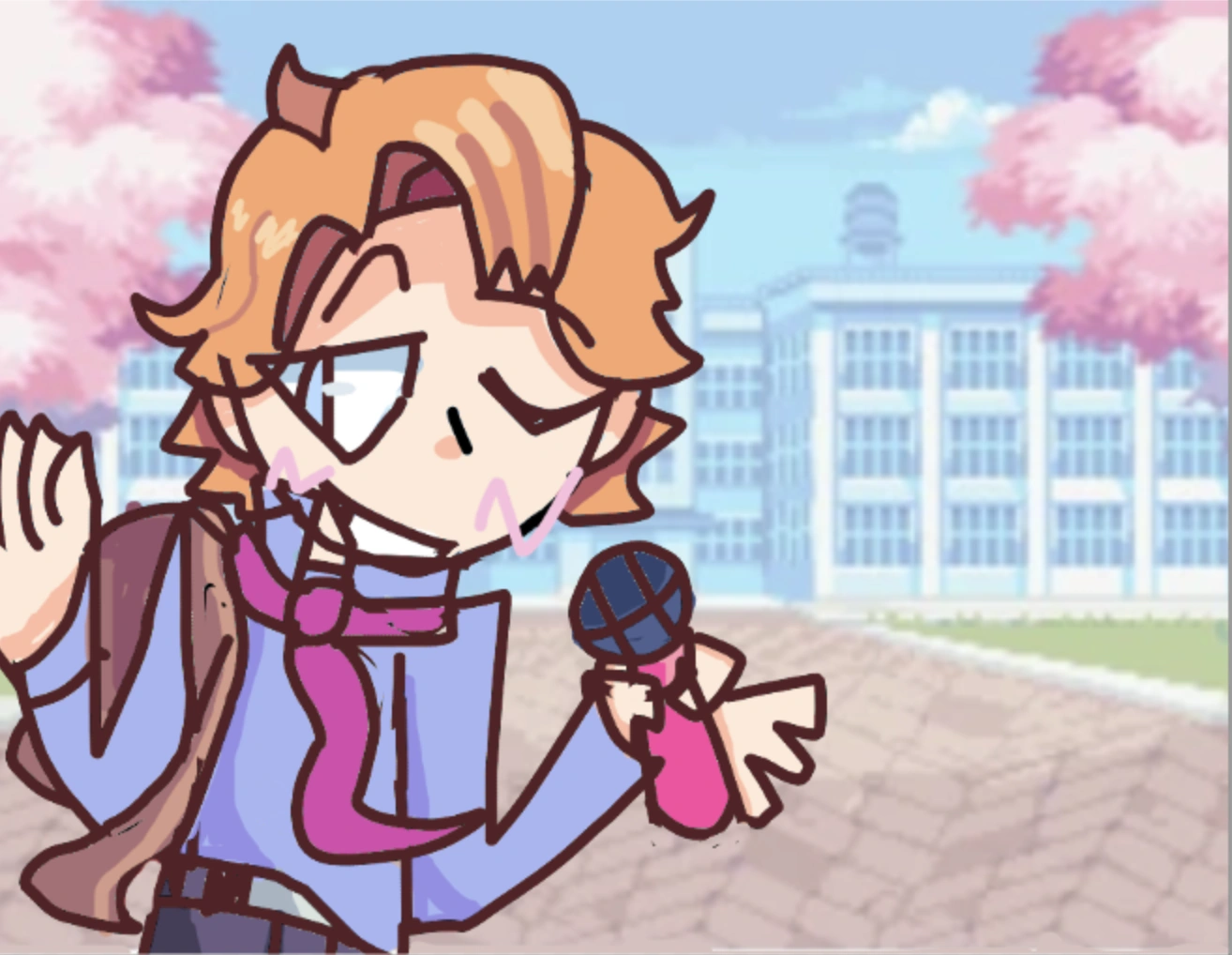 senpai redraw because I saw my old drawing of him In my nightmares /j ...