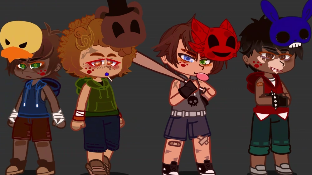 The 4 tormentors! (My AU) | Fandom