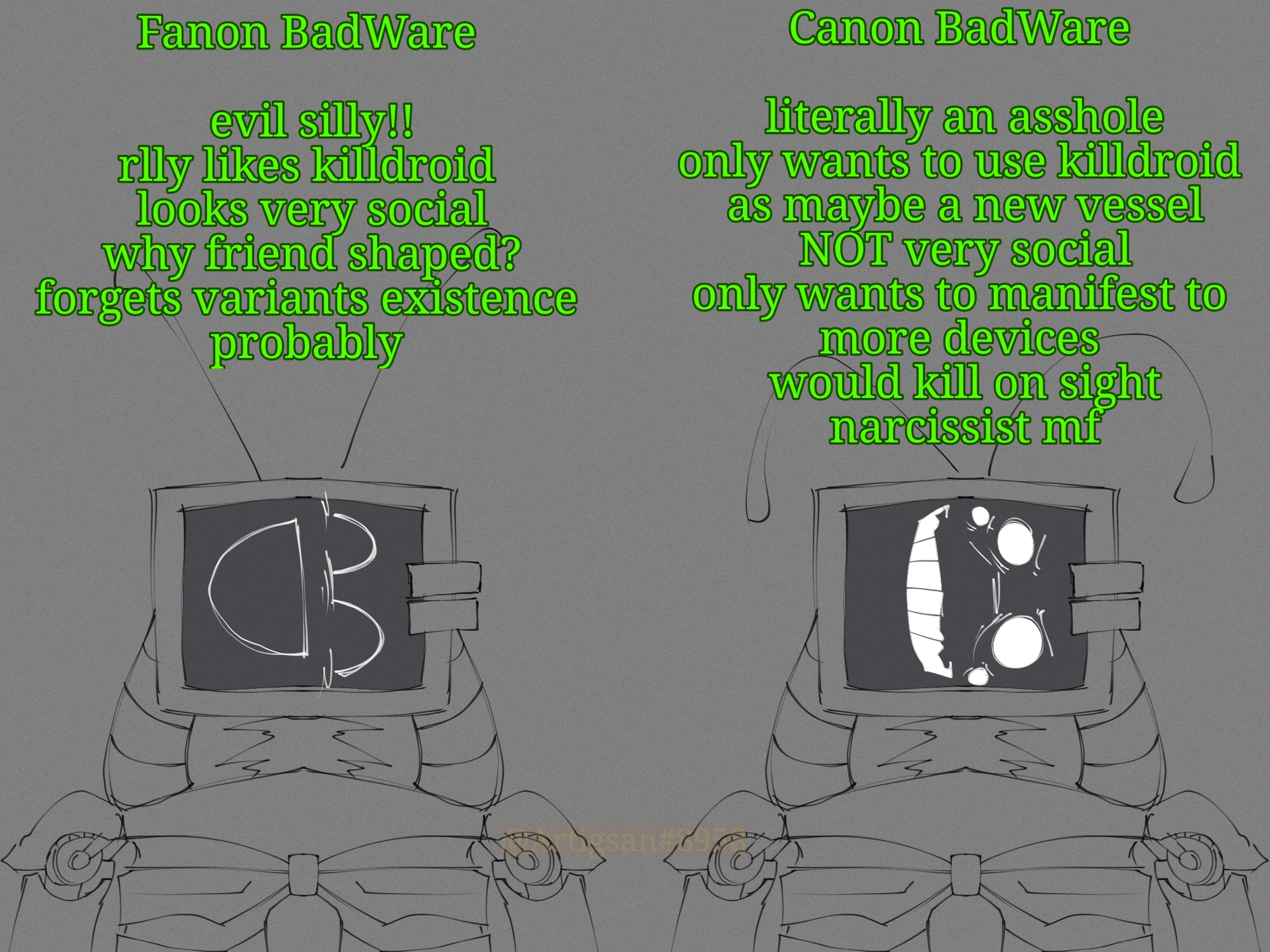 Something i have noticed when seeing BadWare on media | Fandom