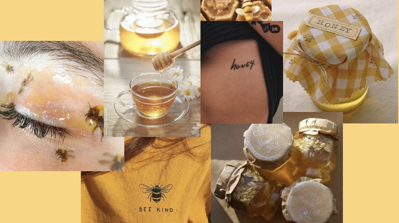 honeycore moodboard | Fandom