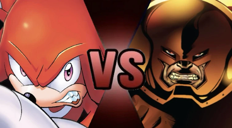 Knuckles VS Juggernaut (Archie Sonic VS Marvel) | Fandom