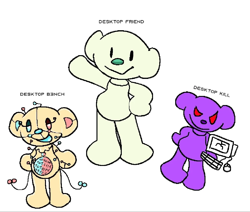 more desktop friend | Fandom