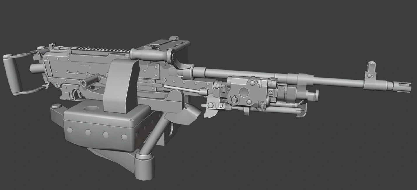 Finished M240H machine gun | Fandom