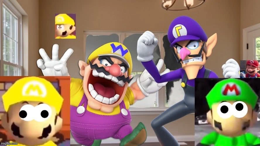 Wario Waluigi Russmarrs2 Mario and Wamario In Tornado.mp3 | Fandom