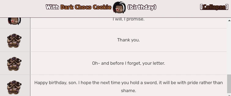 So about that cookie interaction... | Fandom