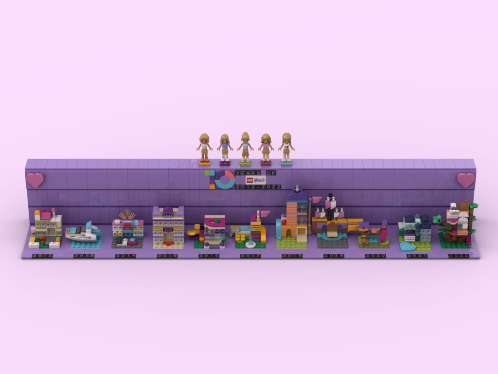 10 Years of LEGO Friends MOC | Fandom