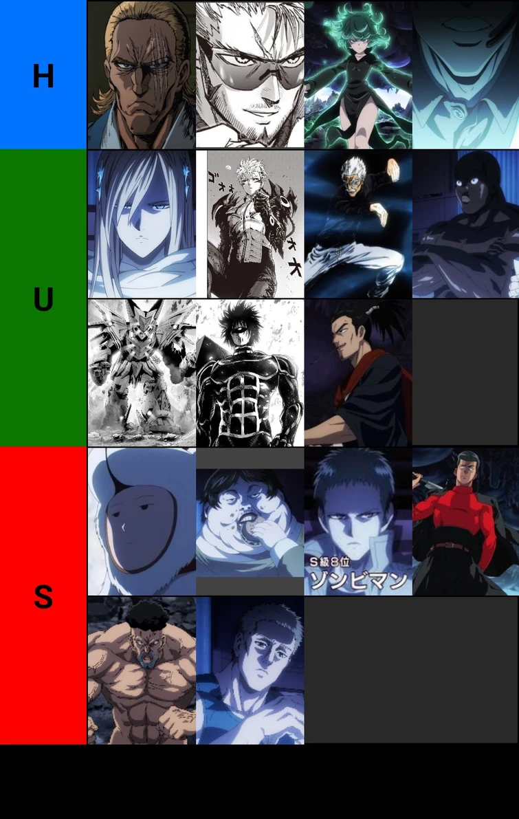 S Class Tier List(Webcomic) | Fandom