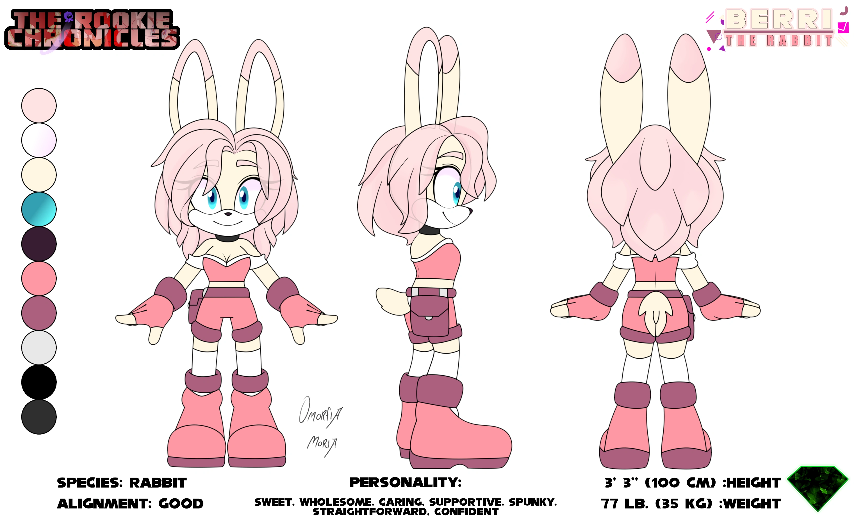 Berri The Rabbit Reference Sheet | Fandom