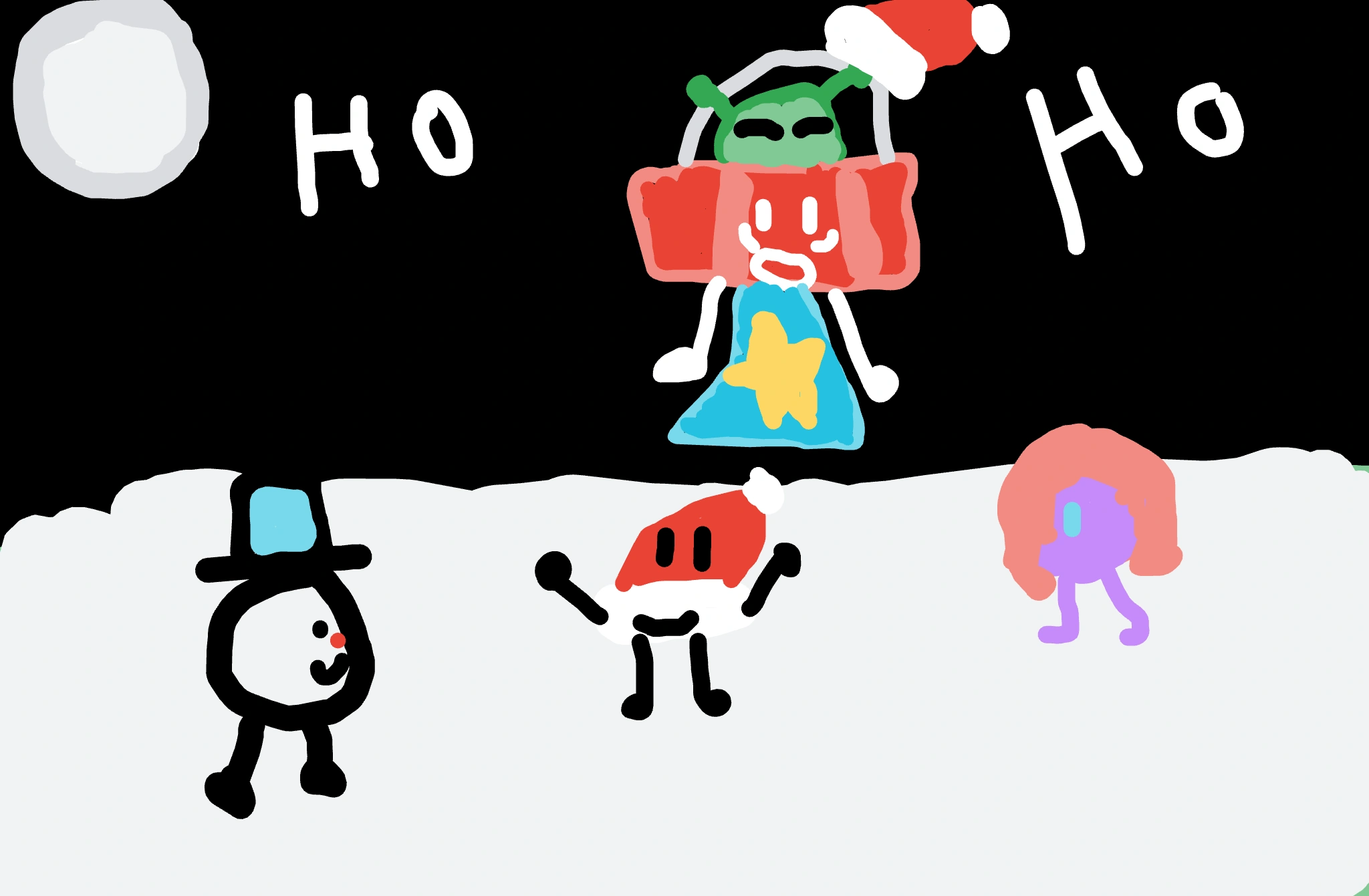 HAPPY HOILDAYS BFDI WIKL | Fandom