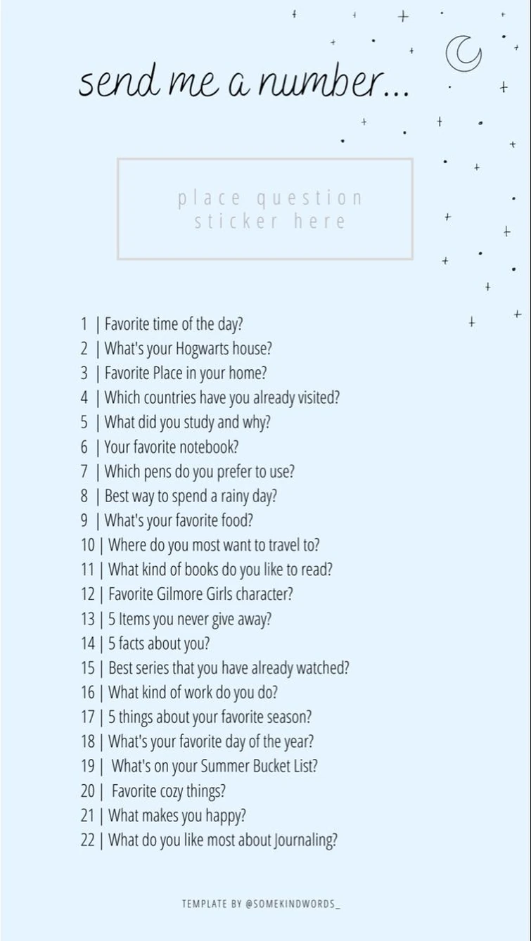 I found this neat ask by number thingy | Fandom