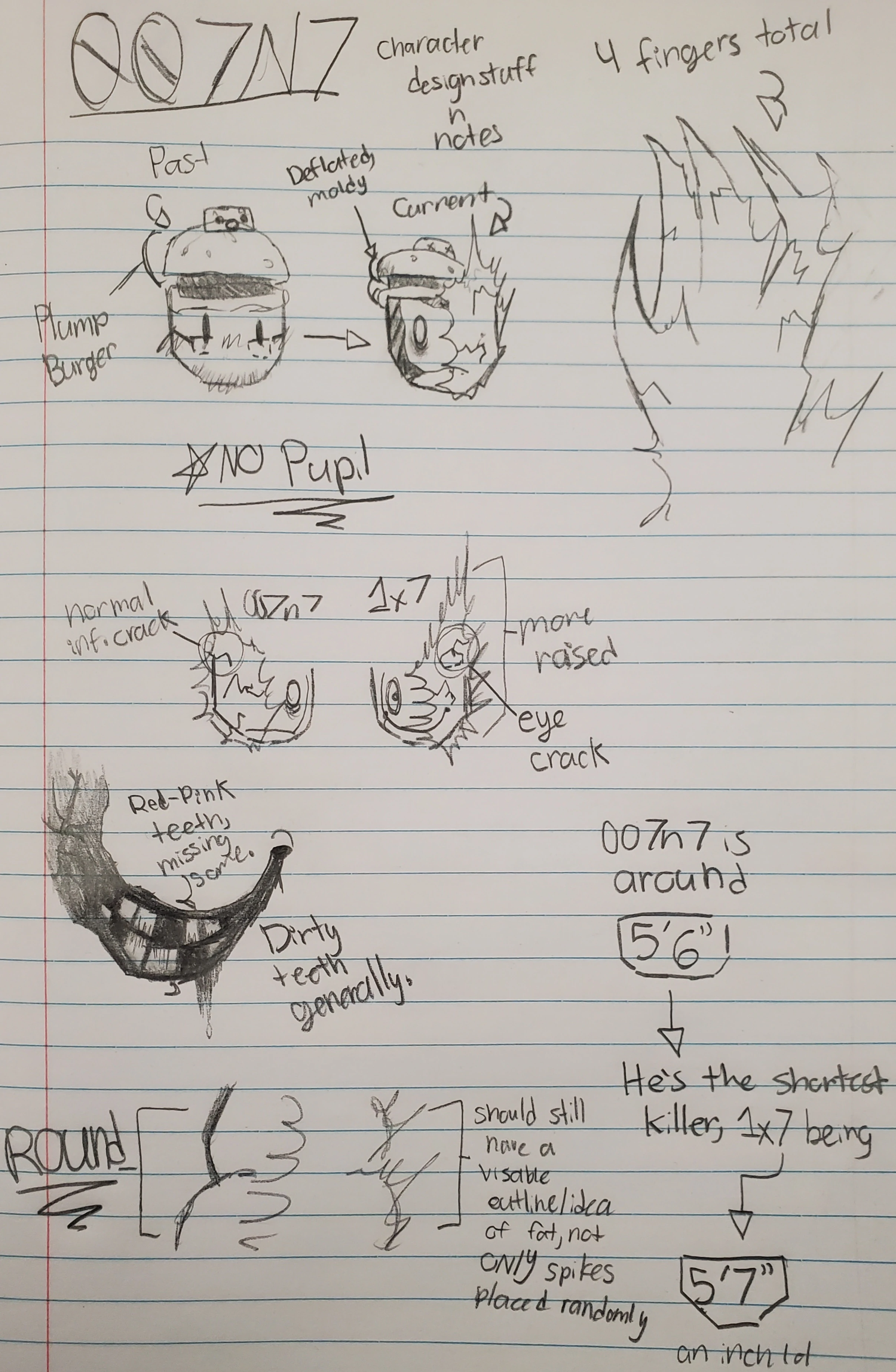 007n7 Notes (AU Thing) | Fandom