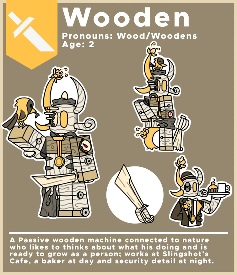 My Phighting OC No. 002: Wooden | Fandom