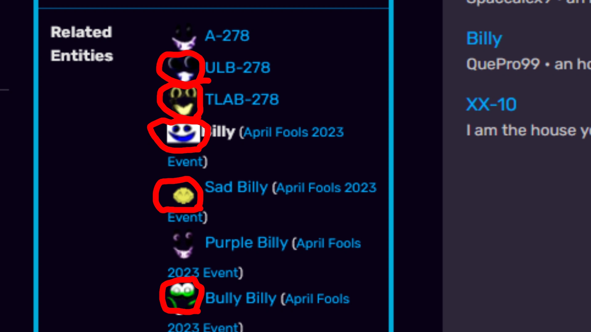 i got this picture of ULB-278, TLAB-278, Billy, Sad Billy, and Bully ...