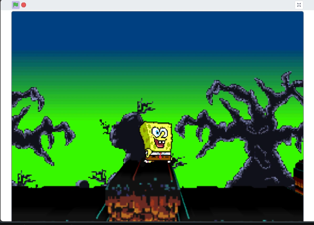 SPONGEBOB SUPERSPONGE ON SCRATCH!!!! | Fandom