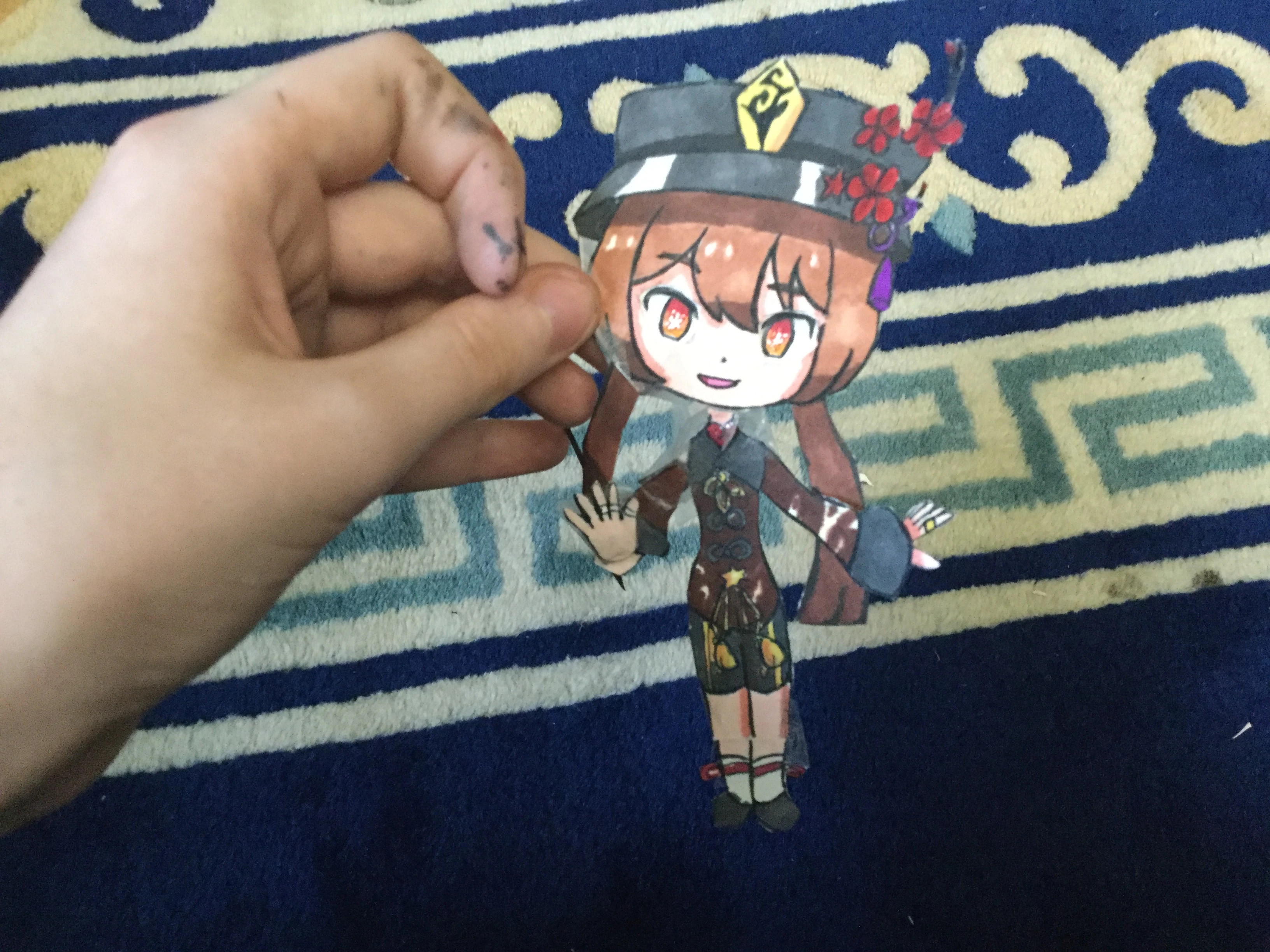 hu tao paper puppet! | Fandom