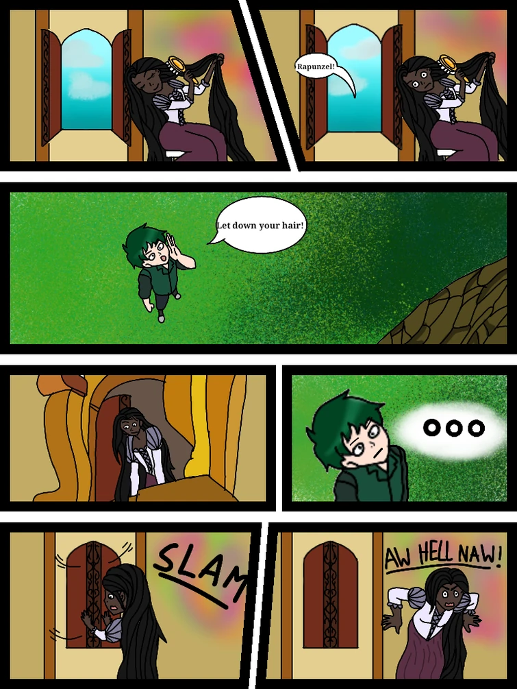 The rapunzel meme thing | Fandom